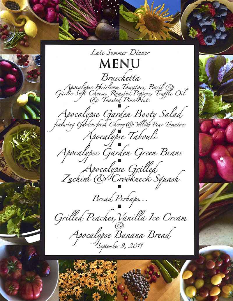 Apocalypse Menus by Glowing Heads