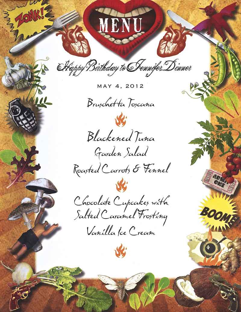 Apocalypse Menus by Glowing Heads