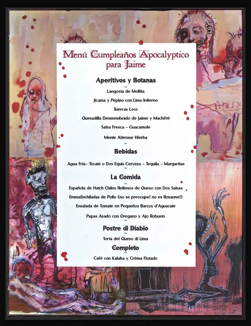 Apocalypse Menus by Glowing Heads